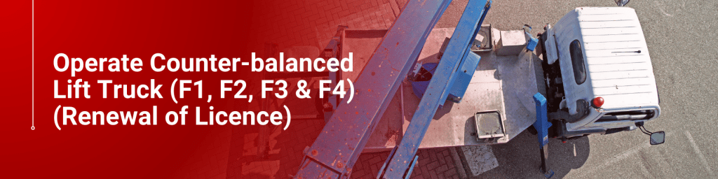 Operate Counter- Lift Truck (F1 To F4) (Renewal License)
